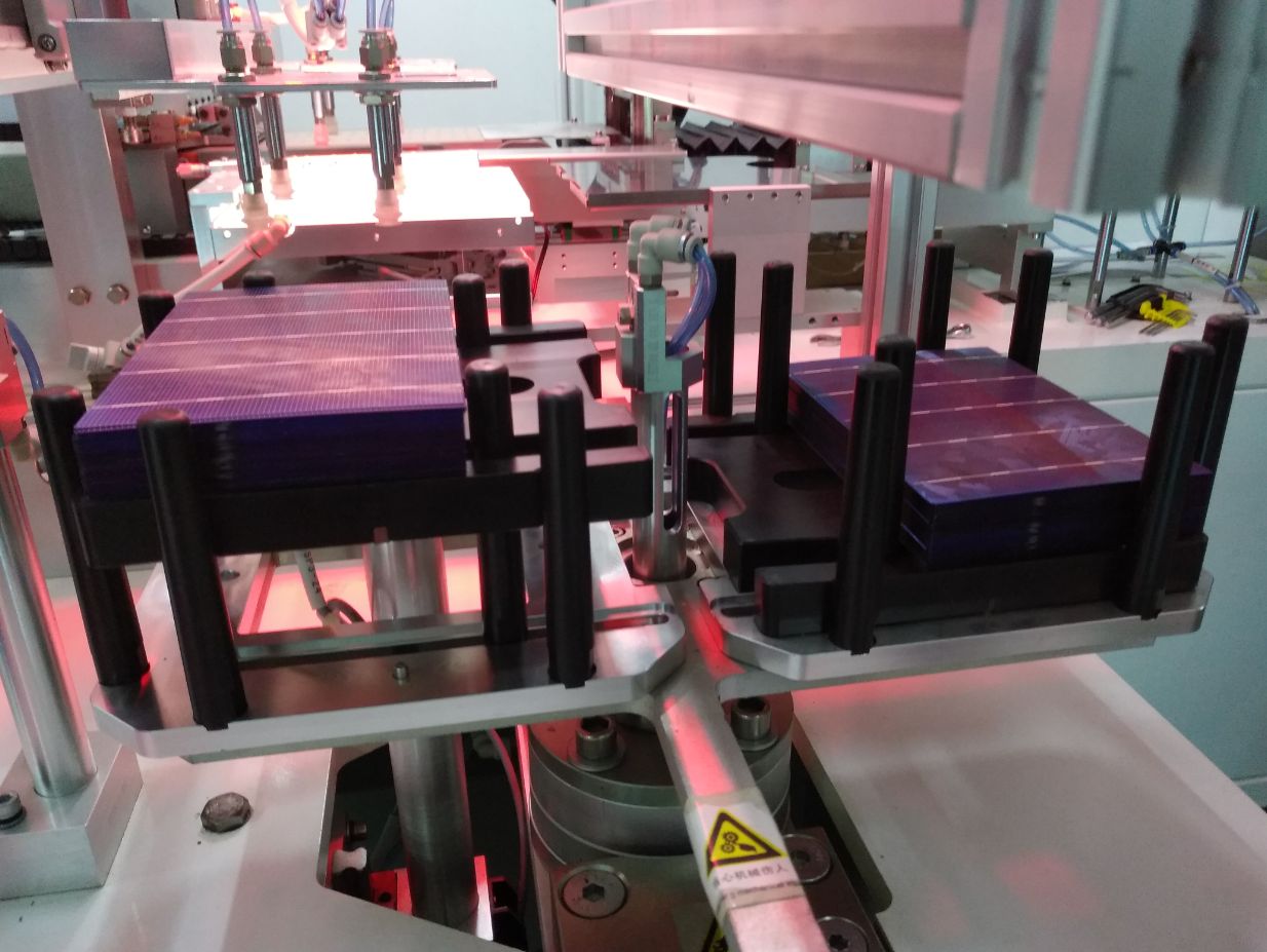 full auto solar cell welding machine tabber stringer - Solar Panel ...